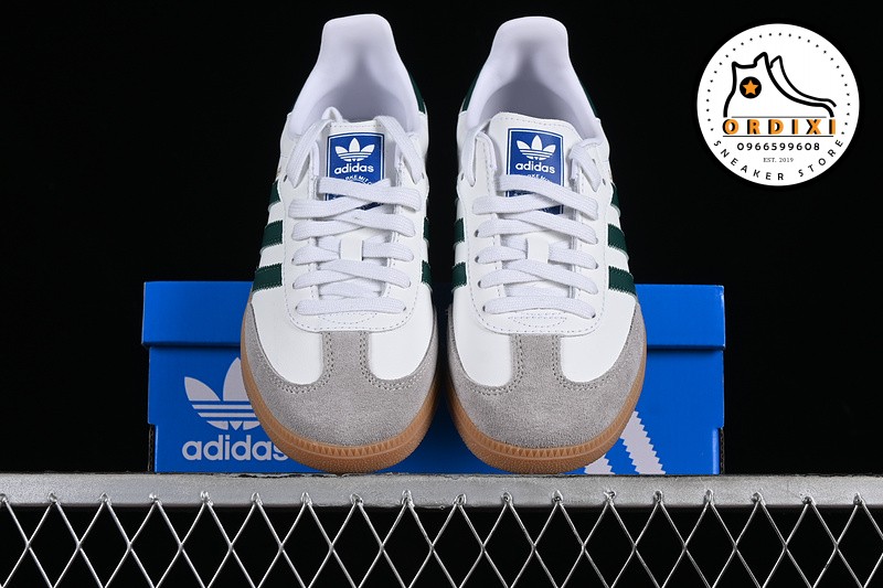 Adidas Samba OG 'White Collegiate Green Gum' IE3437 - Ordixi.com