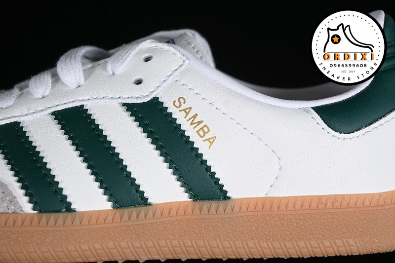 Adidas Samba OG 'White Collegiate Green Gum' IE3437 - Ordixi.com