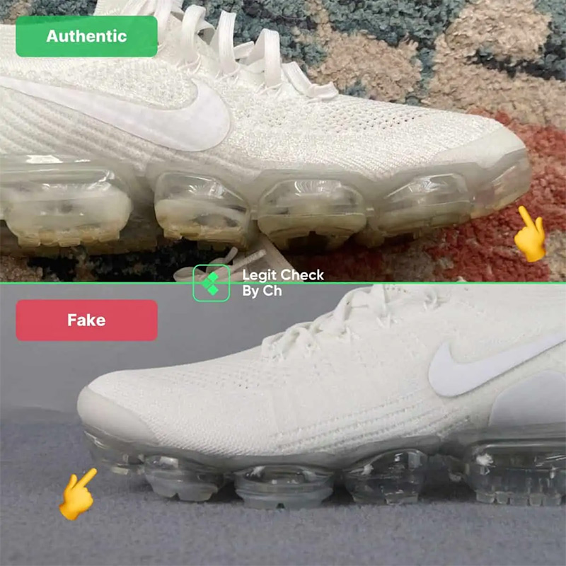 Cách Nhận Biết Giày Nike Air VaporMax Thật Giả (Real Vs Fake) Dễ Dàng